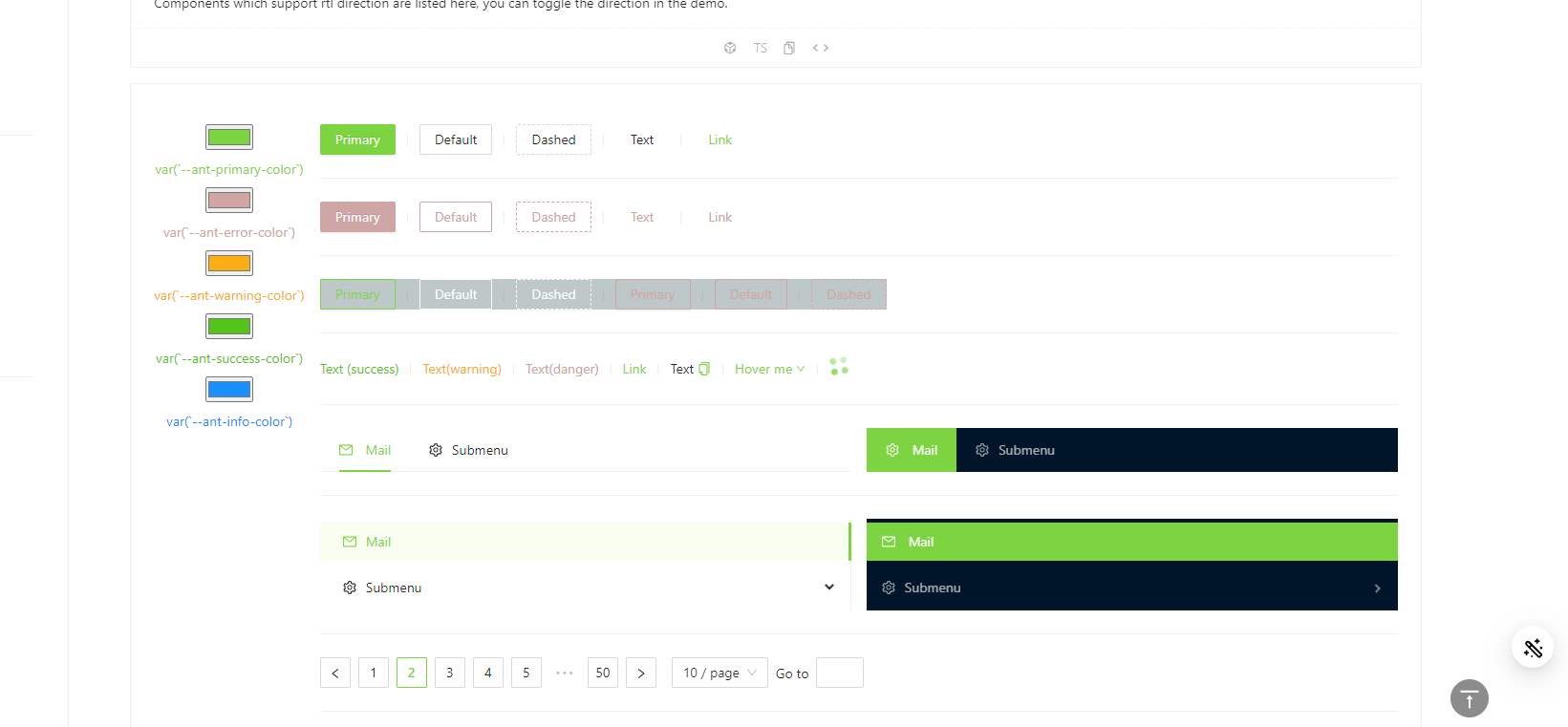 官网黑夜模式下,主题切换失效 · Issue 6834 · Vuecomponentant Design Vue · Github